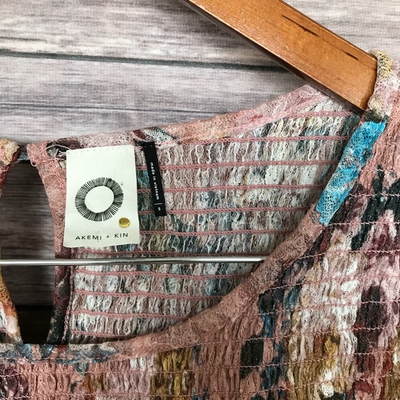 Anthropologie | Tops | Akemi Kin Juno Floral Smocked Top | Poshmark